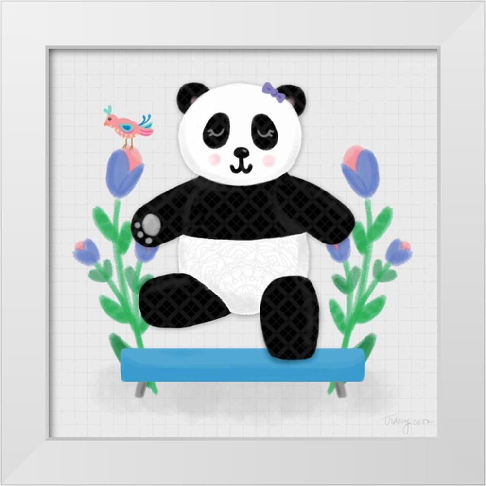 Noonday Design 26x26 White Modern Wood Framed Museum Art Print Titled ...