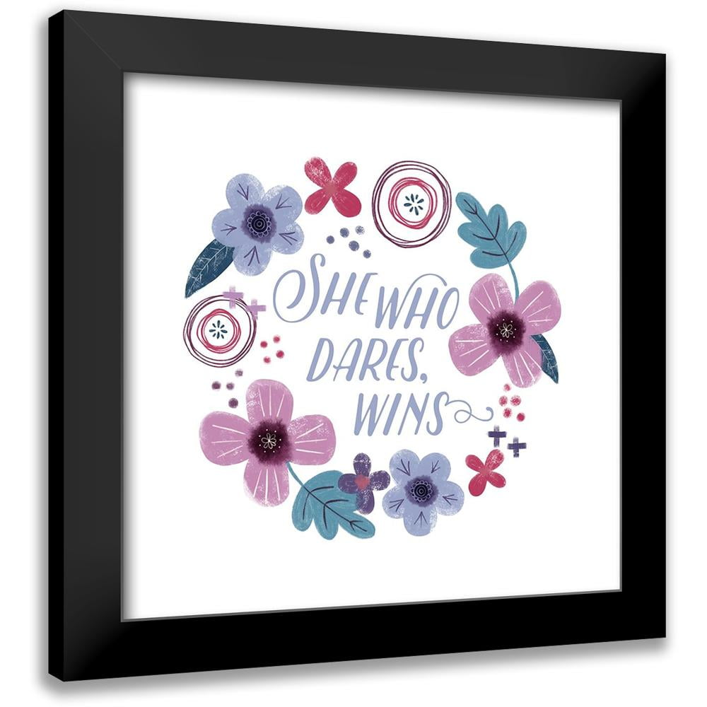 Noonday Designs 12x12 Black Modern Framed Museum Art Print Titled ...