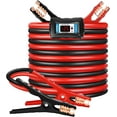 Noone Auto 20-Feet 4-Gauge Jumper Cables, UL-Listed Clamp, Jump Start ...