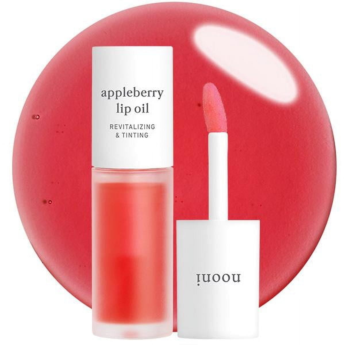 Nooni Korean Apple Lip Oil + Lip Stain | Glossy Lip Stain, Tinting & Long Lasting, Moisturizing ...