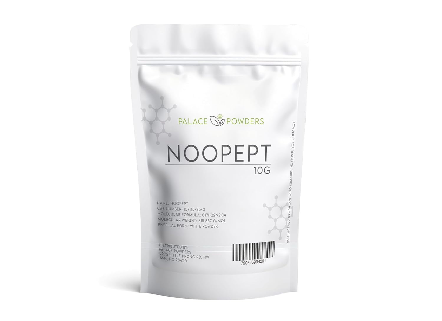 Noopept Powder Research Chemical Purity 99%+ 1g 5g 10g 25g 50g CAS ...