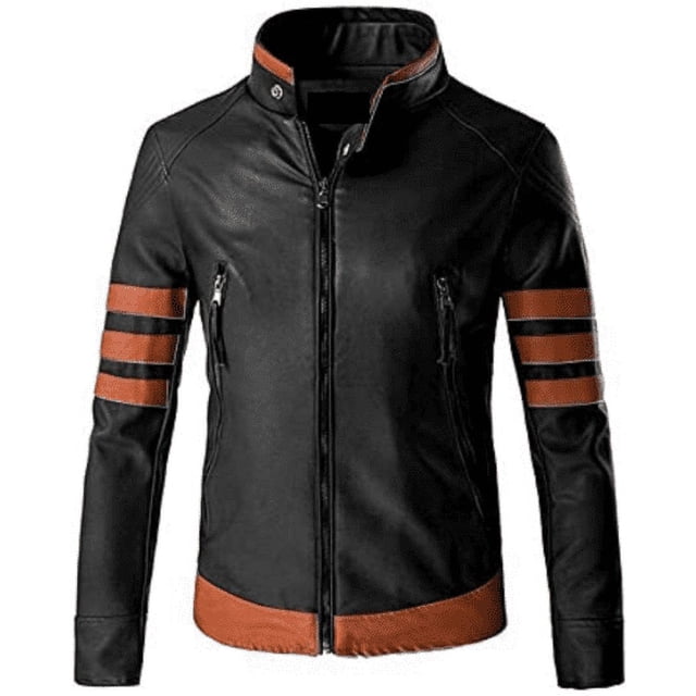 Noora Lambskin Black Leather Biker Jacket Club Outwear Jacket Warm ...