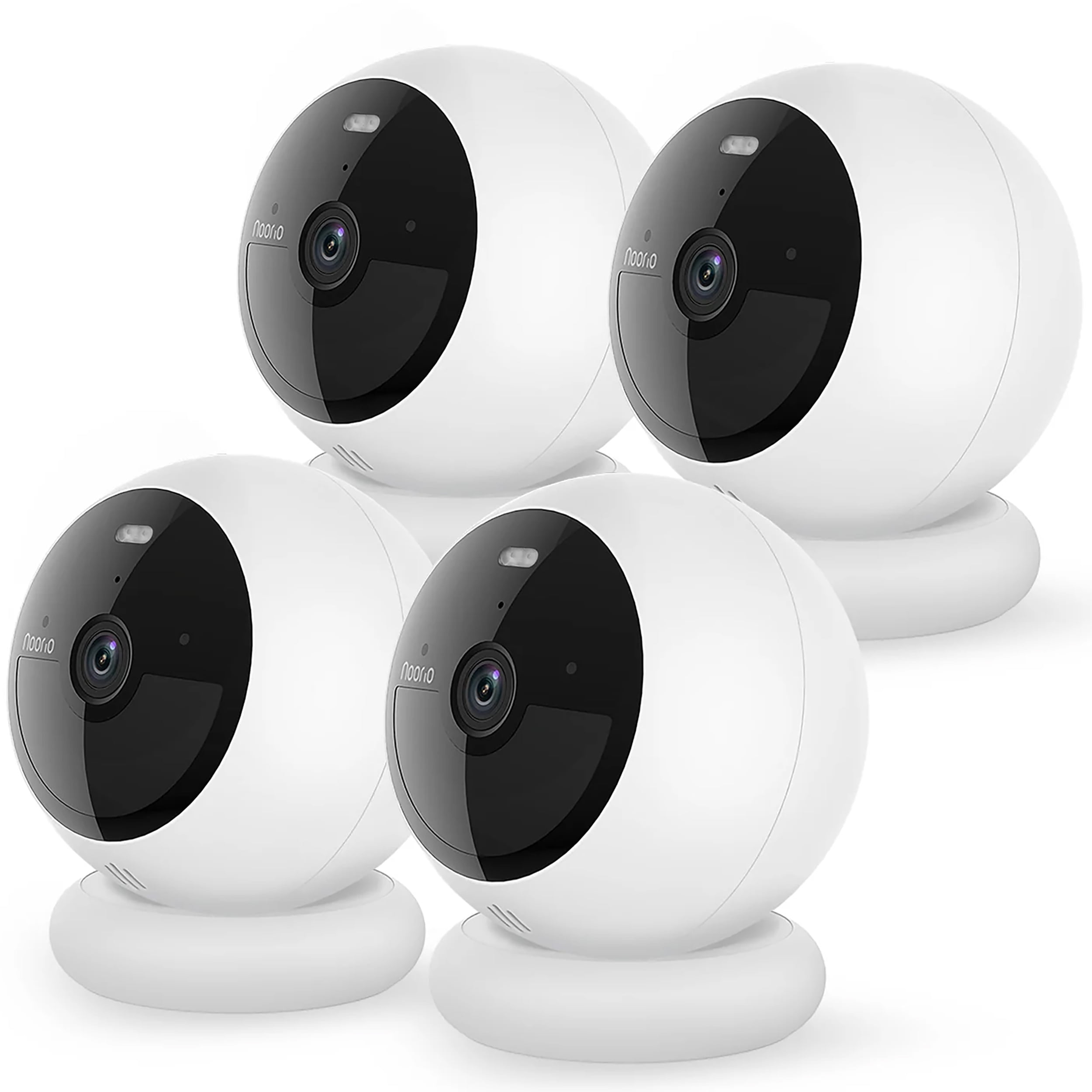 Noorio B210 2K WiFi Security Camera Kit, Easy Install, App Control, Two ...