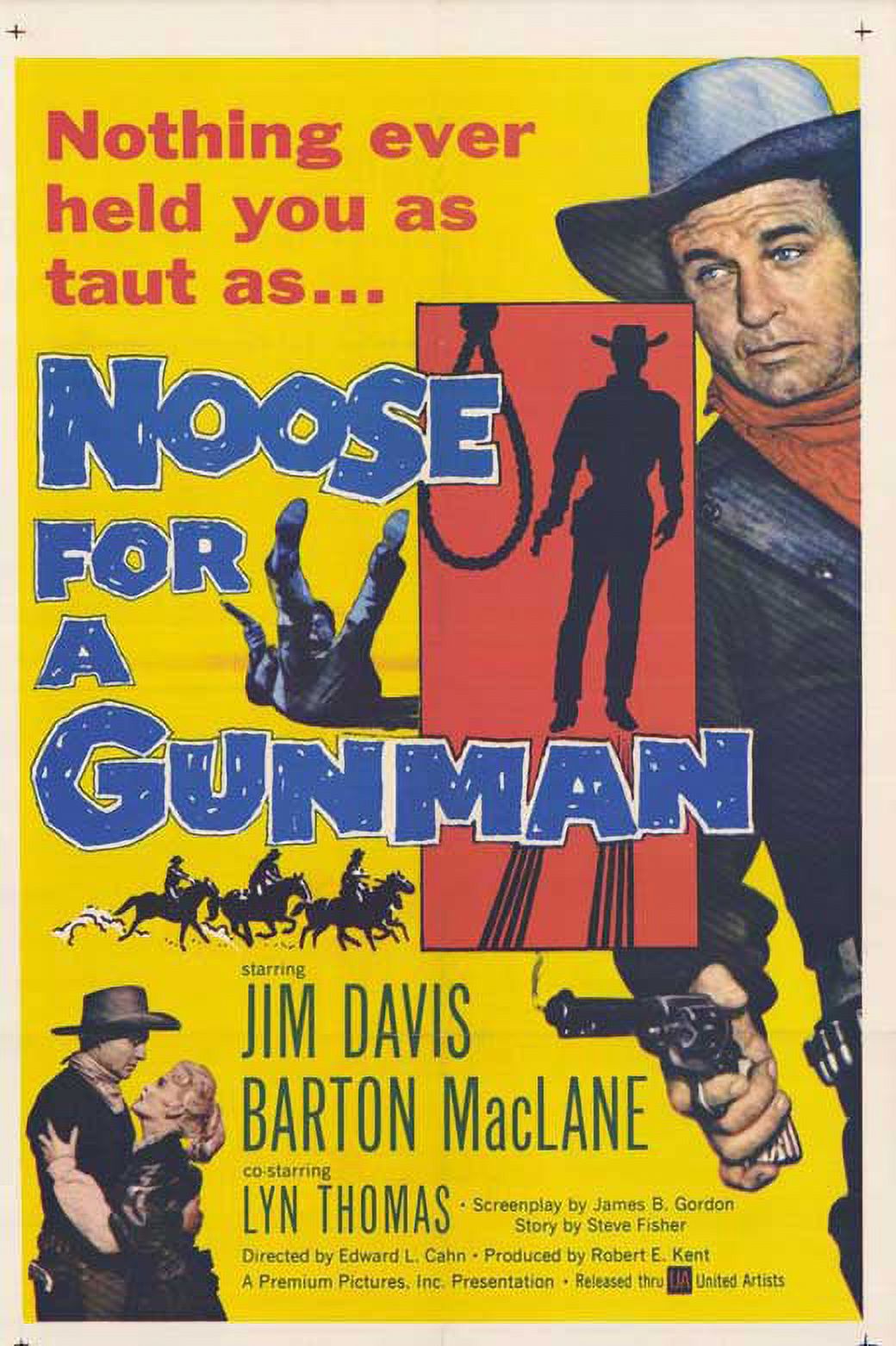 Noose for a Gunman - movie POSTER (Style A) (11" x 17") (1960 ...