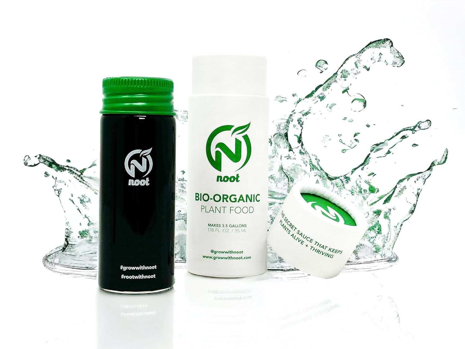 Noot Bio-Organic Plant Food Liquid Fertilizer | Makes 3.5 Gallons ...