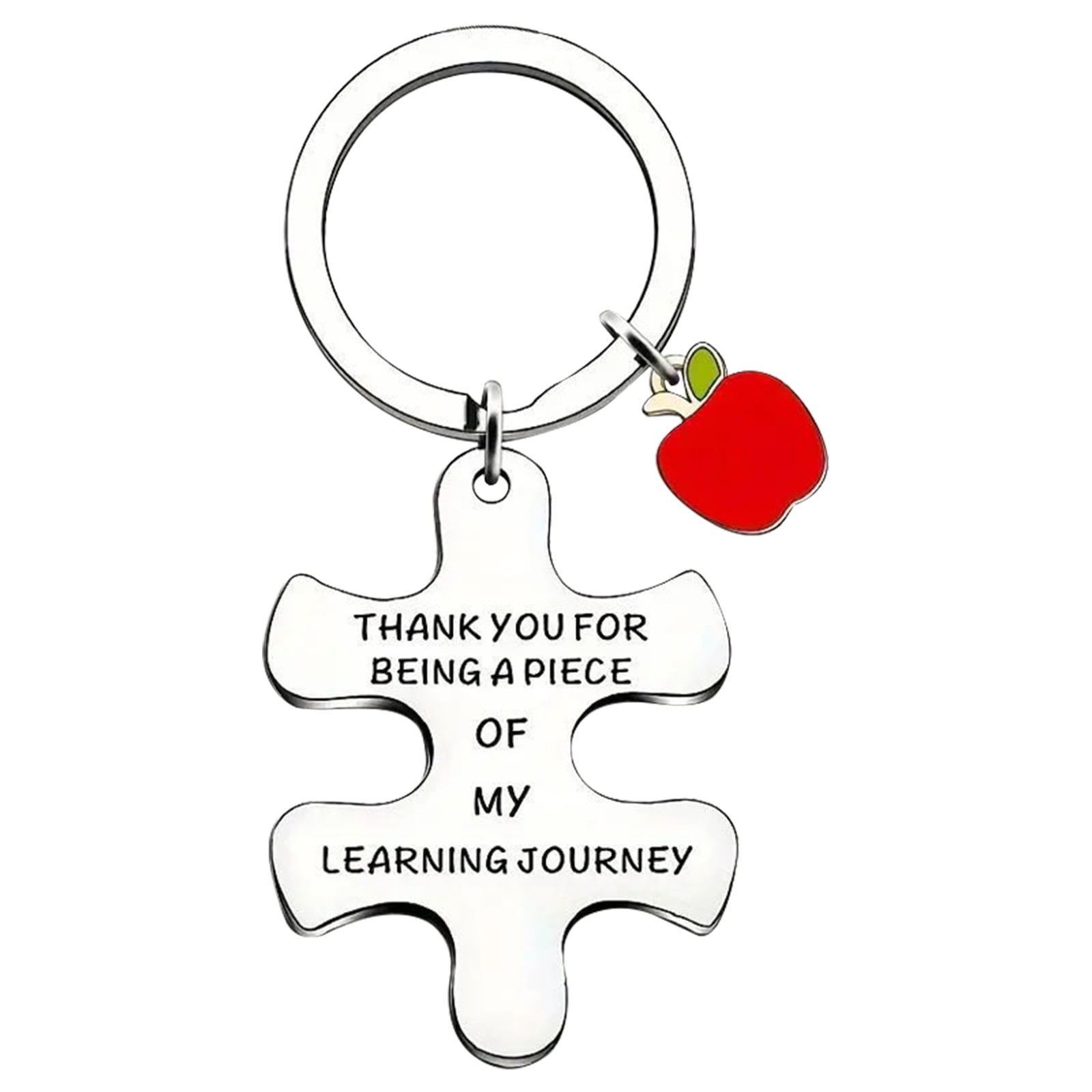 Noothes Laser Engraved Thank You Keychain for Teacher Appreciation ...