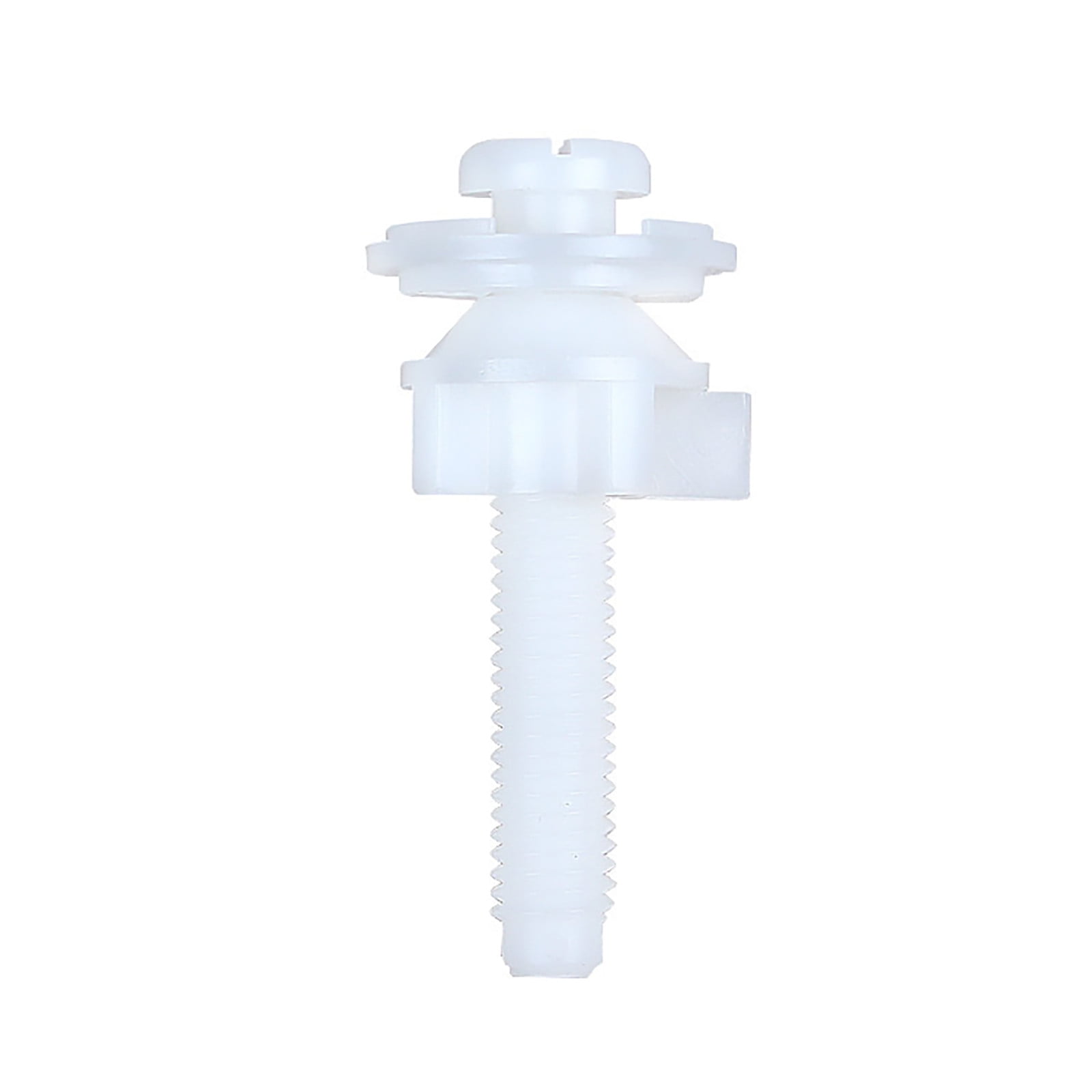Noothes Toilet Seat Screws Replacement Kit with Plastic Bolts ...