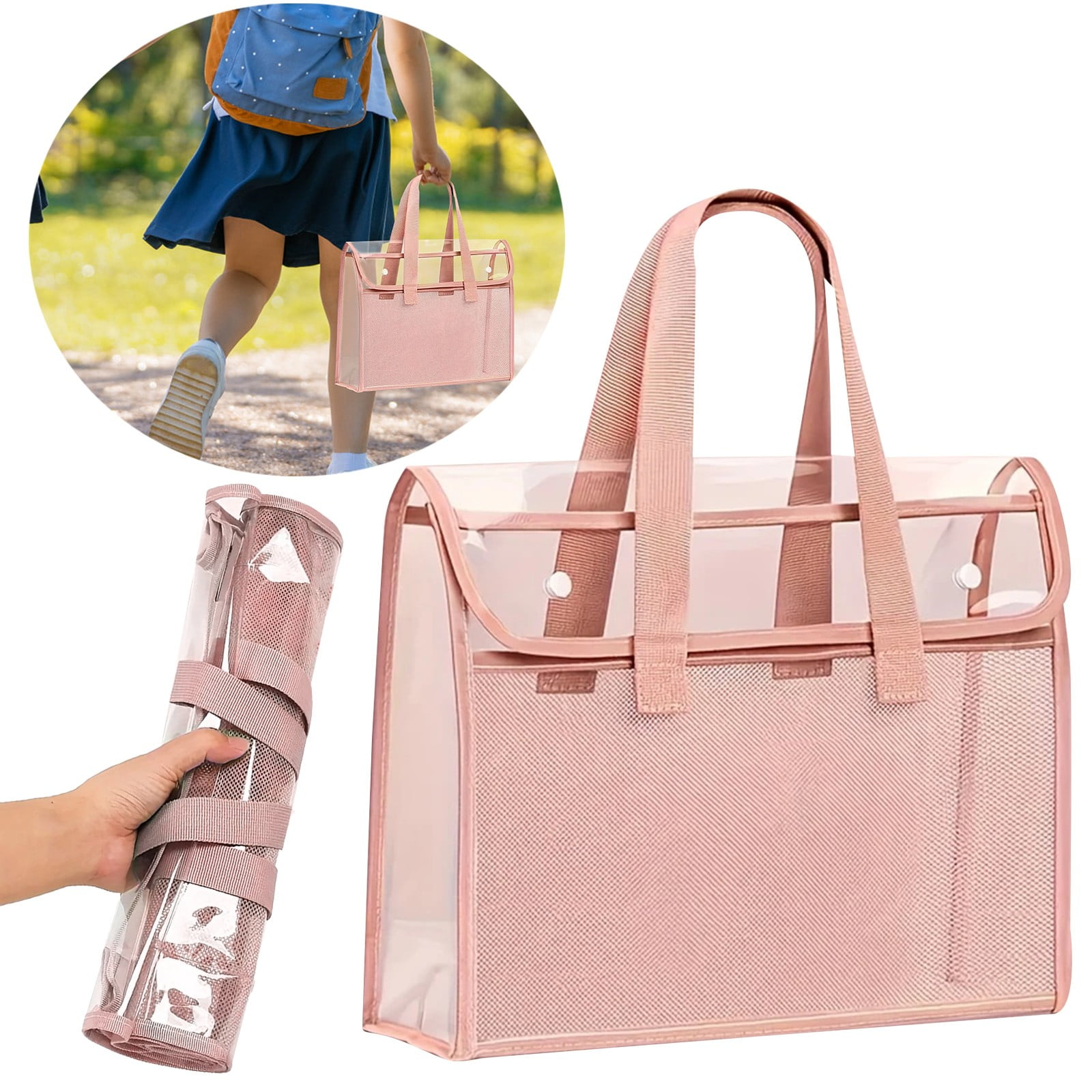 Noothes Waterproof Binder Bag - Reinforced Document Organizer with ...