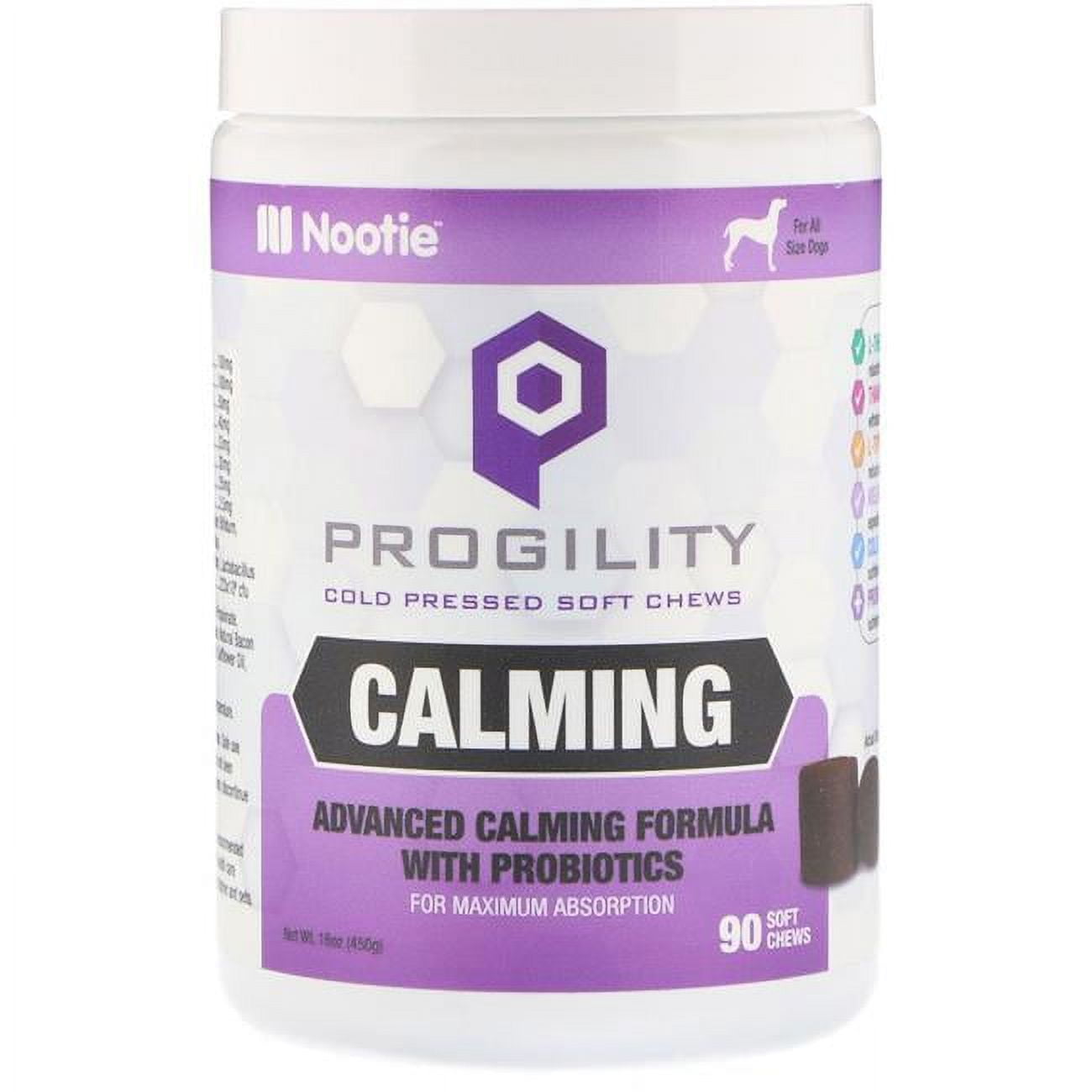 Nootie Progility Max Calm Melatonin for Dog - 90 Count - Walmart.com