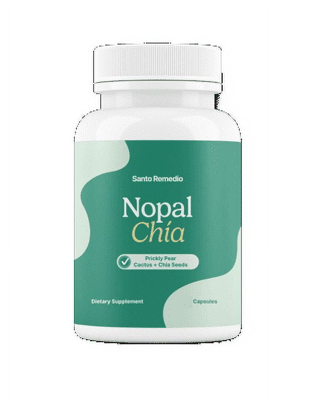 Nopal Chia Capsules 60 Count - Walmart.com