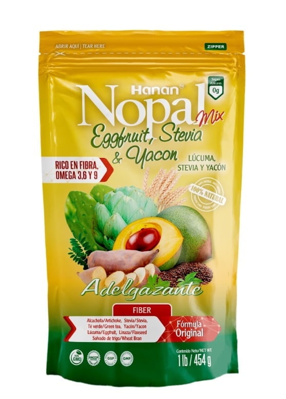 NopalMix, High Fiber Nopal Linaza Powder, 1lb, Supports Digestion ...