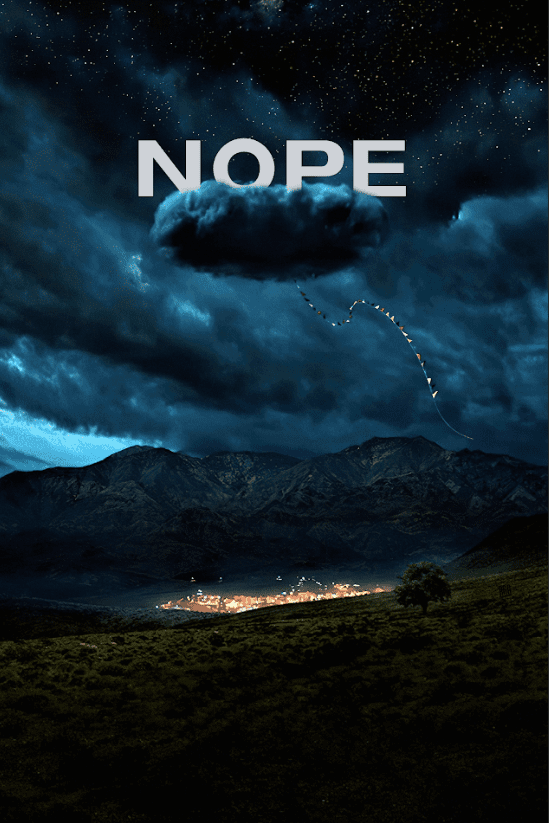 Nope 2022 Poster 24x36 - Captivating Horror Thriller by Jordan Peele with Unique - Walmart.com