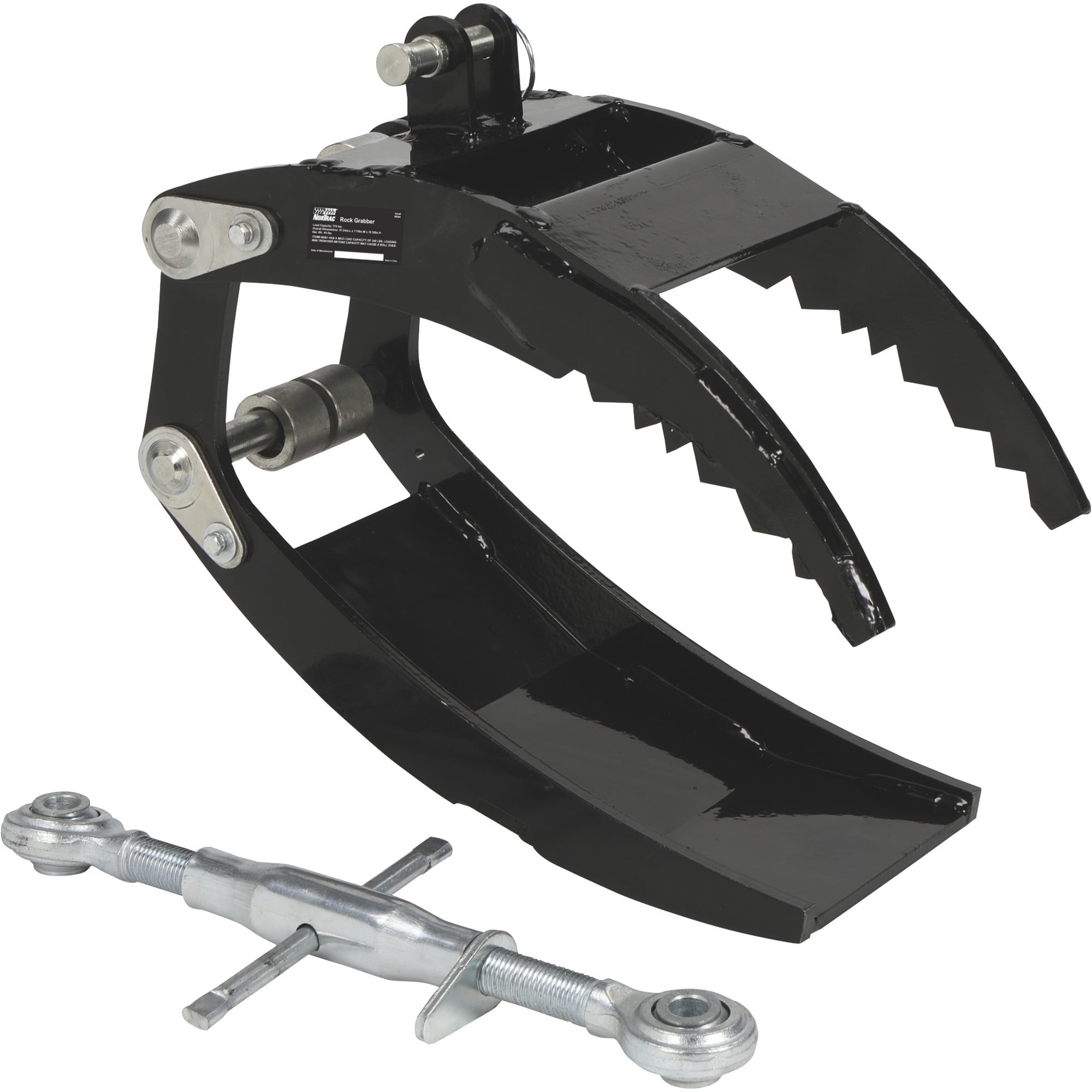 NorTrac Rock Grabber for Trencher Item# 985619, 15 3/4in.L x 7 7/8in.W ...