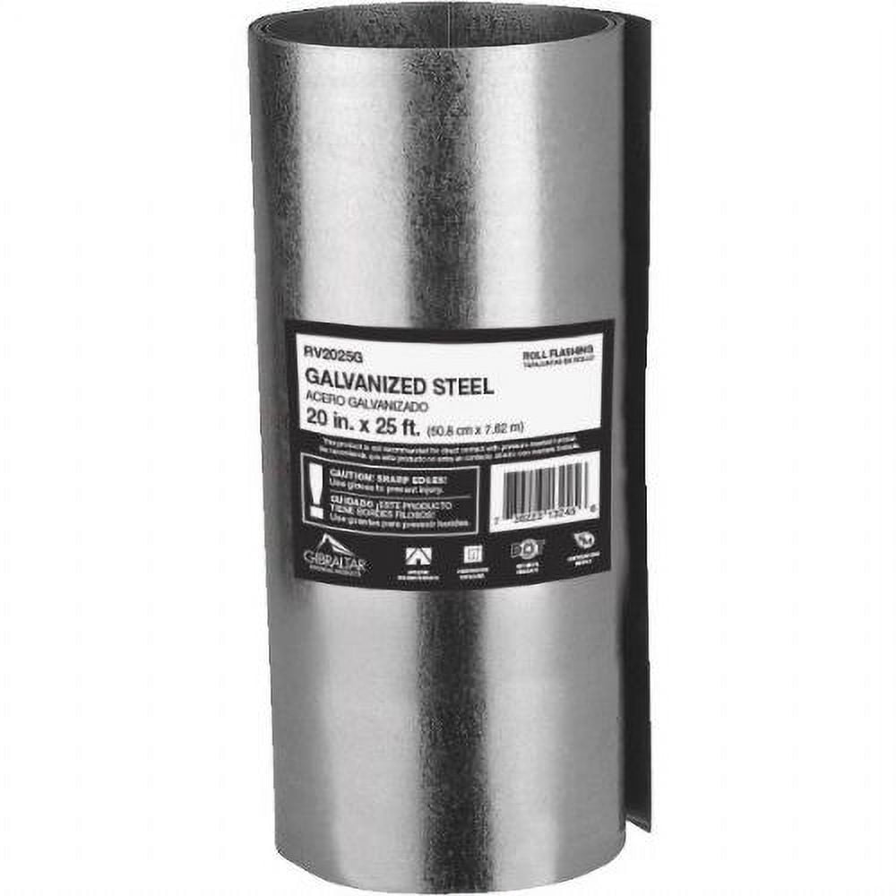 NorWesco 20 In. x 25 Ft. Mill Galvanized Roll Valley Flashing 518948 ...
