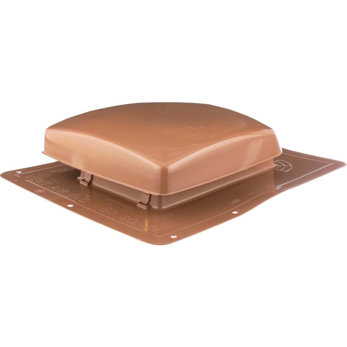 NorWesco 50 Sq. In. UV Resistant Polyethylene Roof Vent, Light Brown ...