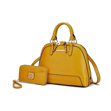 MKF Collection Hadley Vegan Leather Women's Satchel & Wristlet Wallet ...