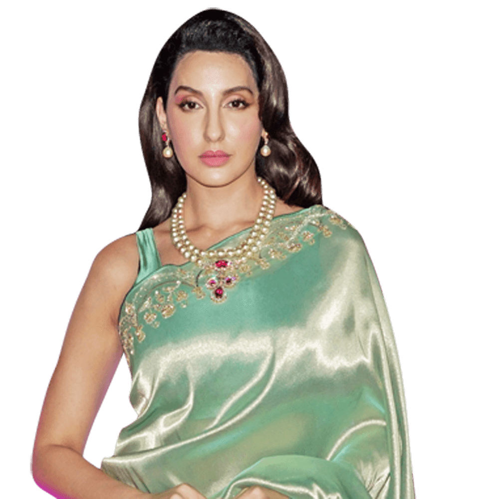 Nora Fatehi (Sari) Half Body Buddy Cutout - Walmart.com