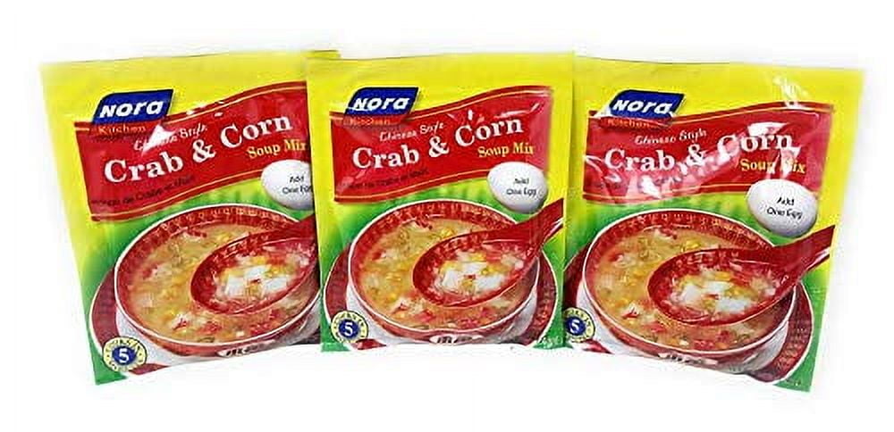Nora Kitchen Chinese Style Crab and KKS1 Corn Soup Mix, 2.12-Ounce 3 Pack - Walmart.com