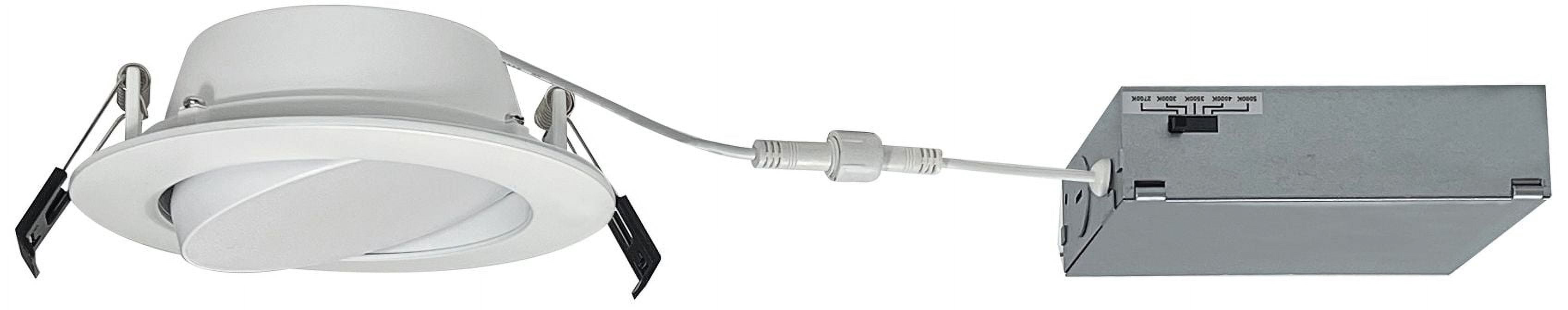 Nora Lighting Nflina-R4tw Flin Selectable Led Canless Recessed Fixture ...