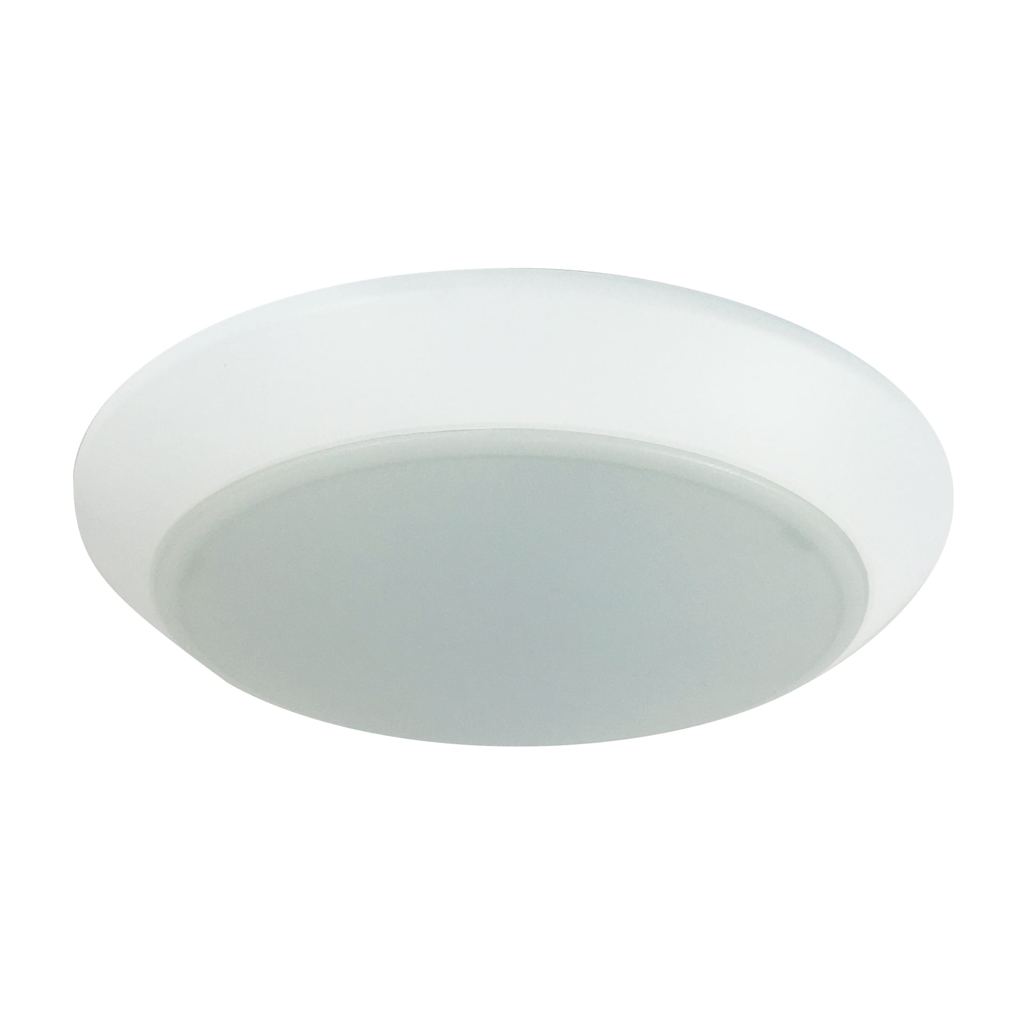 Nora Lighting Opal 9-1/2" Wide 3000K LED Dimmable Bathroom Flush Mount ...