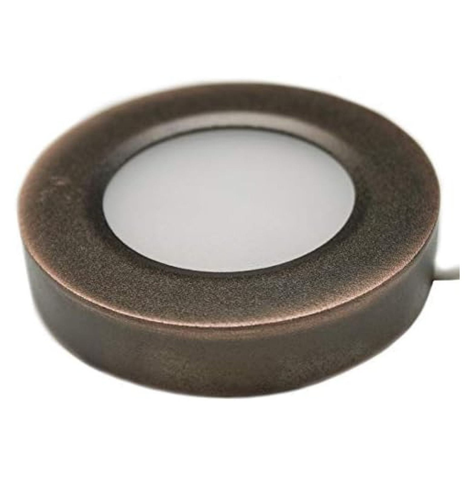 Nora NMP-LED35BZ Josh LED Puck Light, 12 Volt (Bronze, 3500K) - Walmart.com