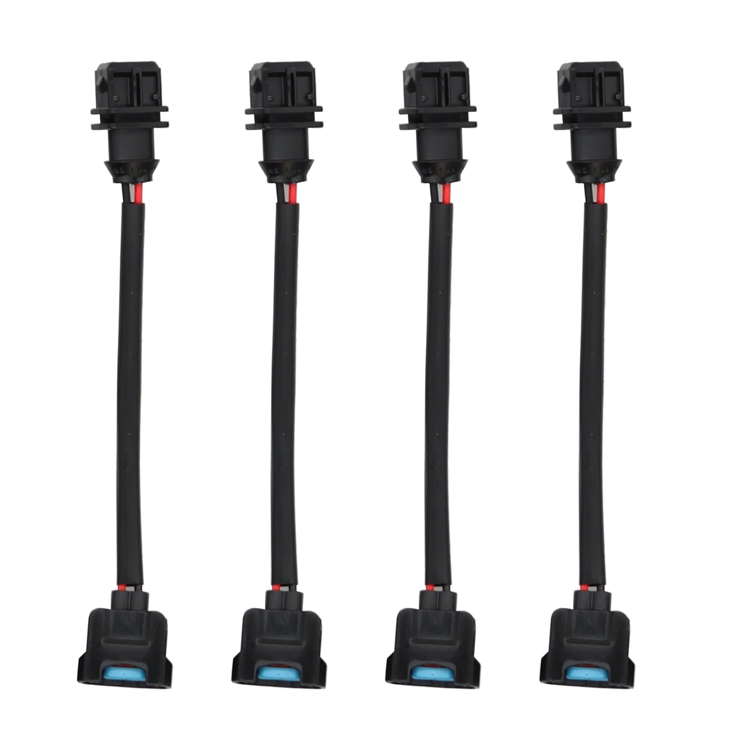 Norabaka 4pcs fuel injector conversion harness OBD1 to OBD2 for Honda ...