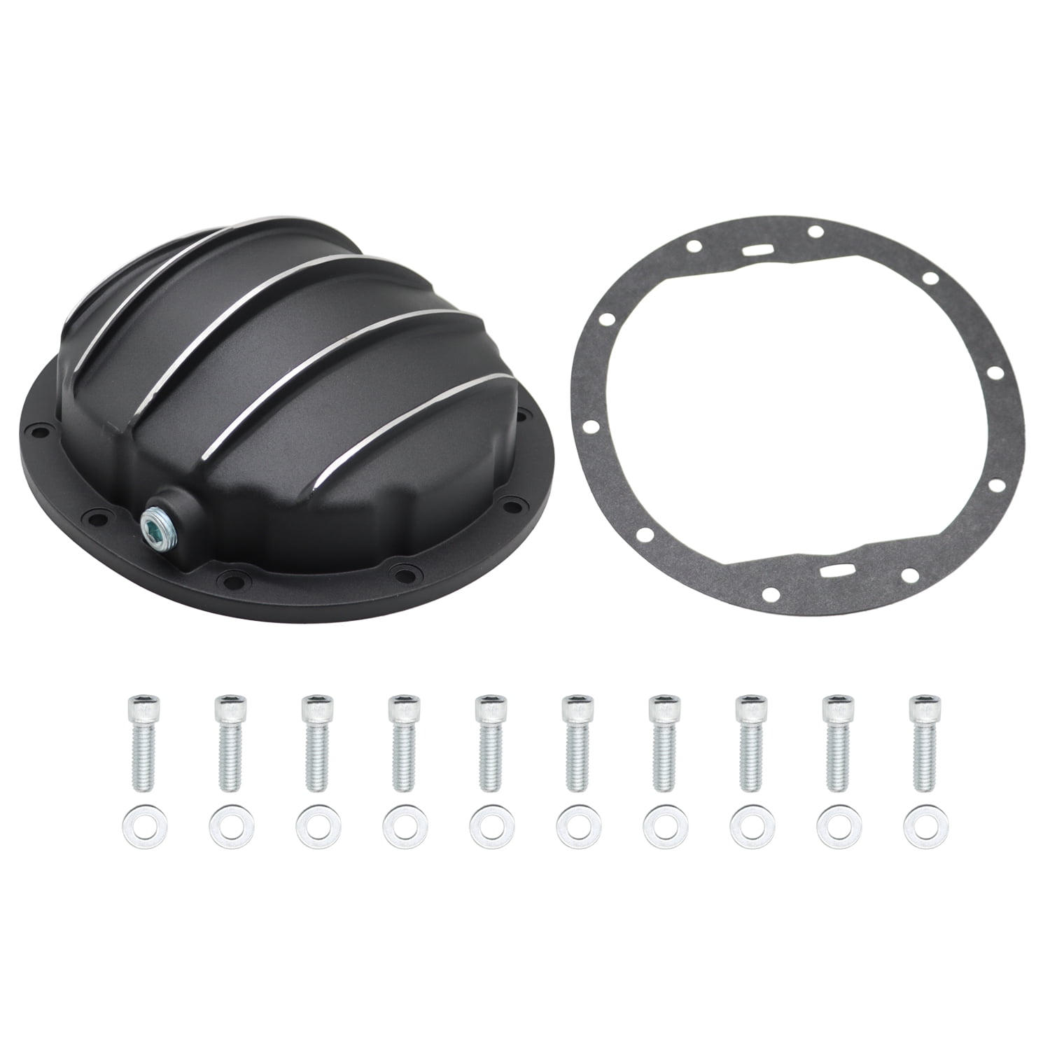 Norabaka Aluminum Black Differential Cover 8.5in& 8.6in Ring Gear DIff ...