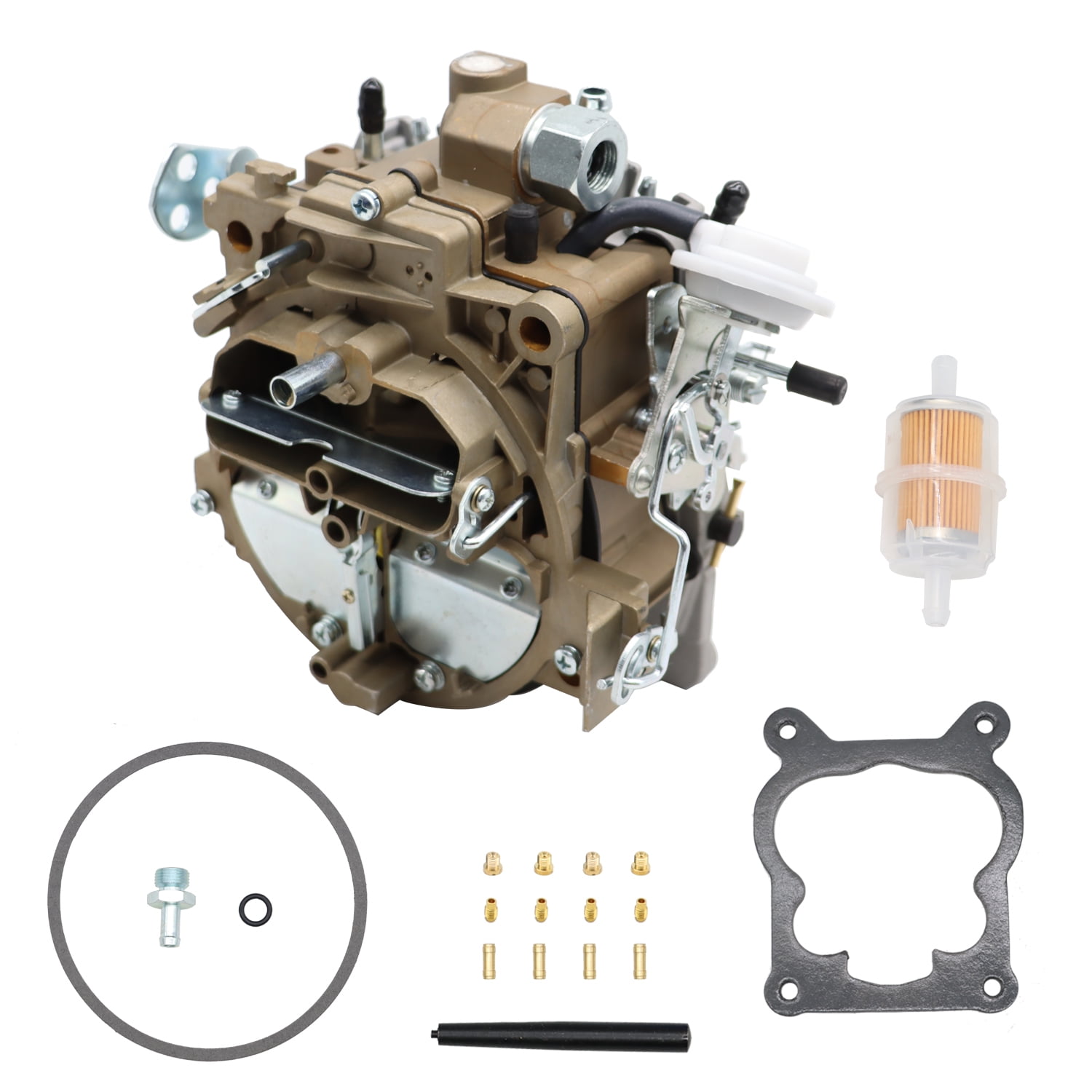 Norabaka Carburetor For 1901R Rochester Quadrajet 4MV Chevy 1966-1973 ...
