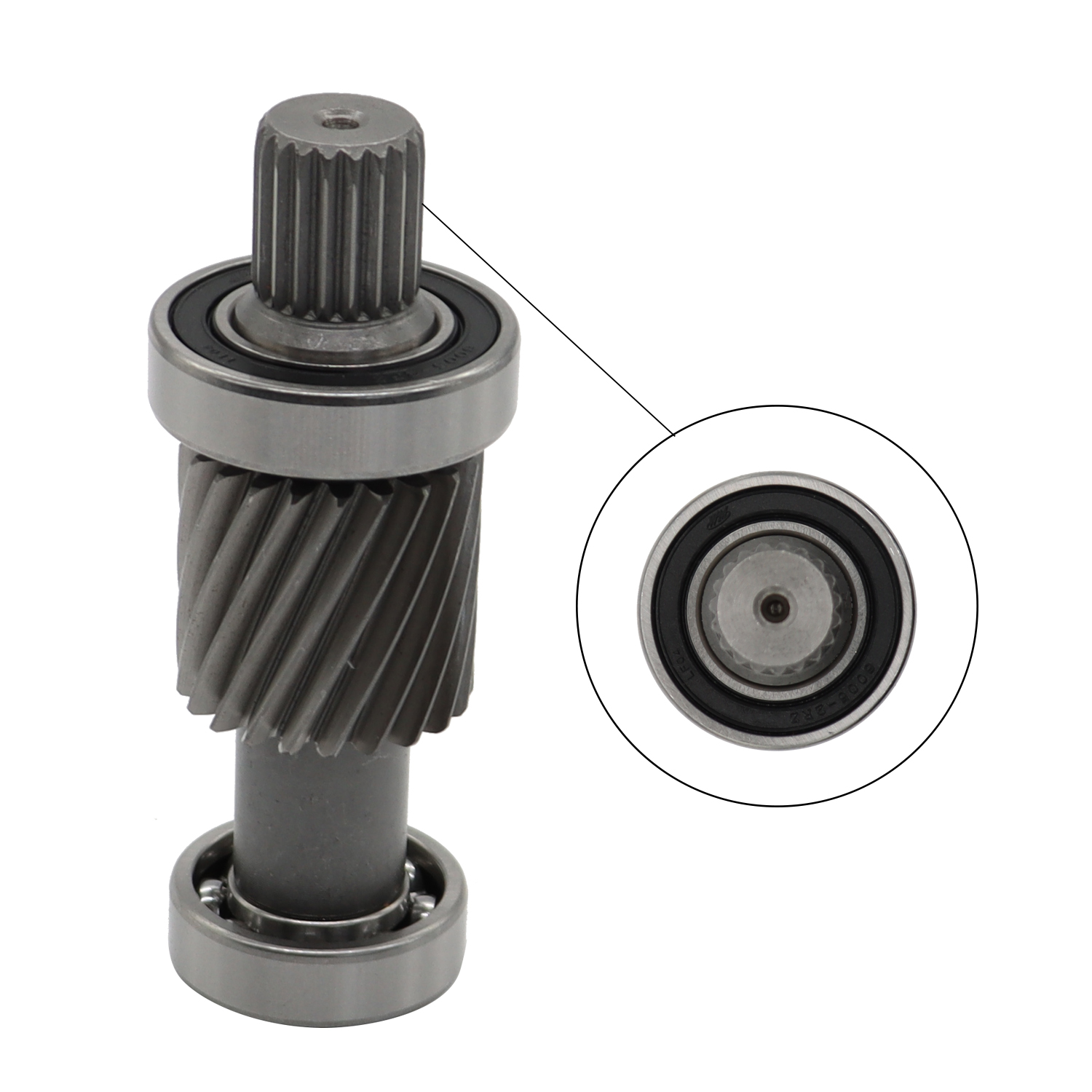 Norabaka Golf Cart Input Shaft Kit 19 Spline 21 Tooth 1.5" Diameter for ...