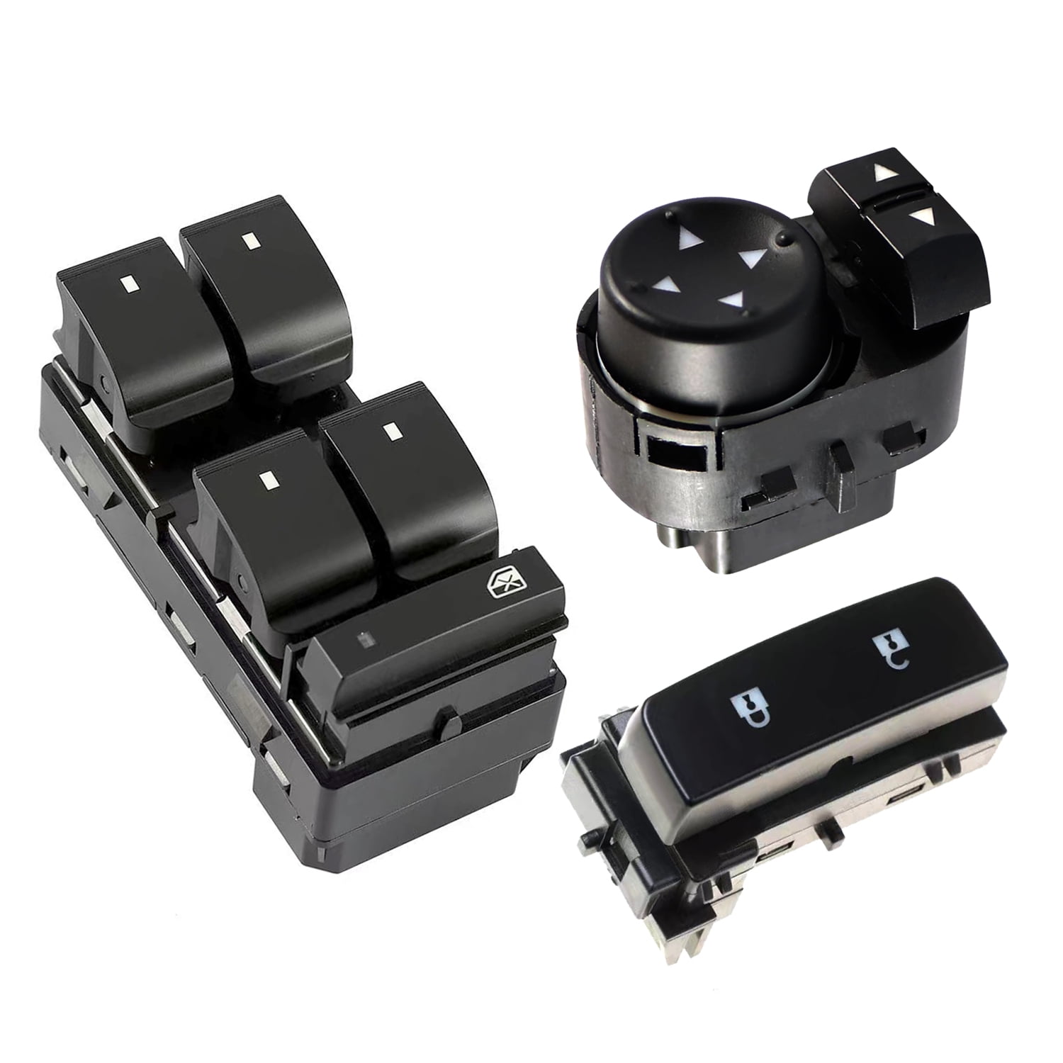 Norabaka Power Window Switch Driver Side& Front Driver Side Door Lock ...