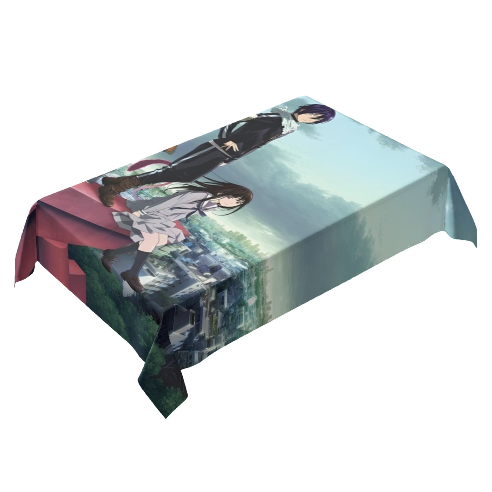 Noragami square tablecloth has an iconic print, fits most tables, and ...