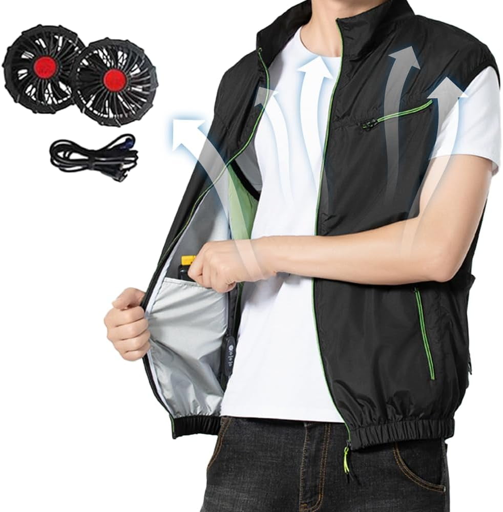 Noraui 2025 Storm Fan Jacket,Burtle Fan Jacket,360 Cooling Vest for Men ...