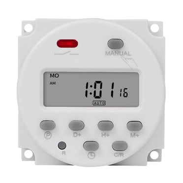 Primewire In-Wall 7-Day Digital Timer with 18 Settings - Walmart.com