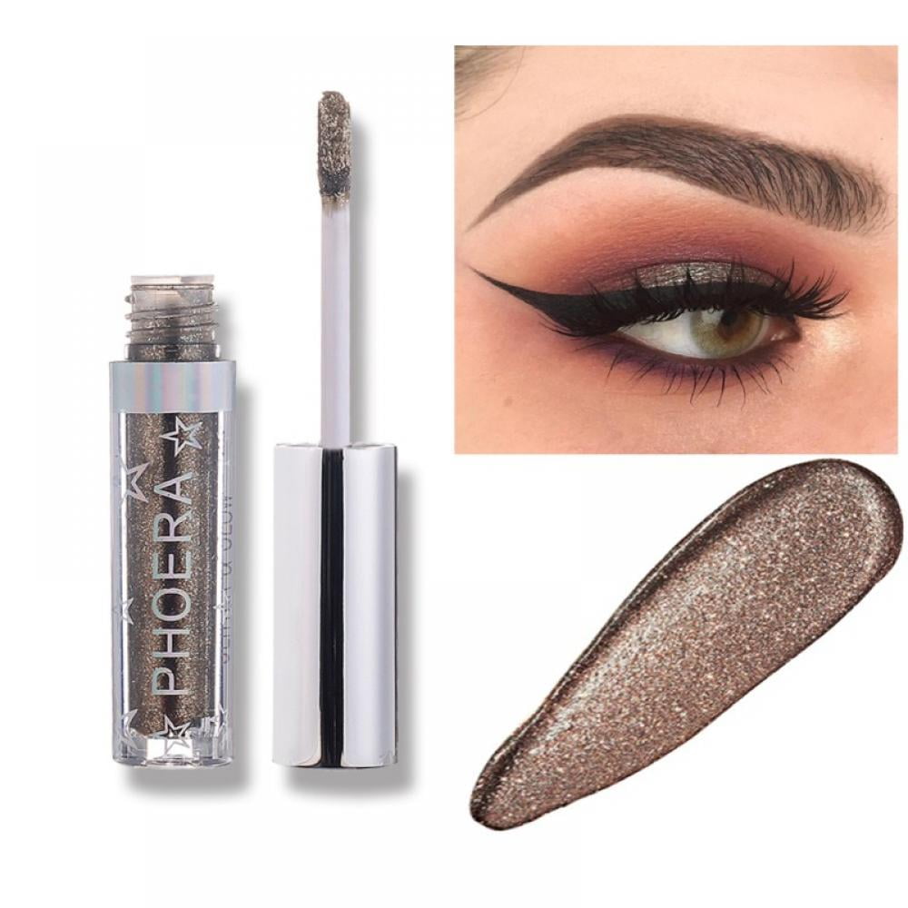 Norbi Liquid Eyeshadow 12 Colors Long Lasting Waterproof Shining