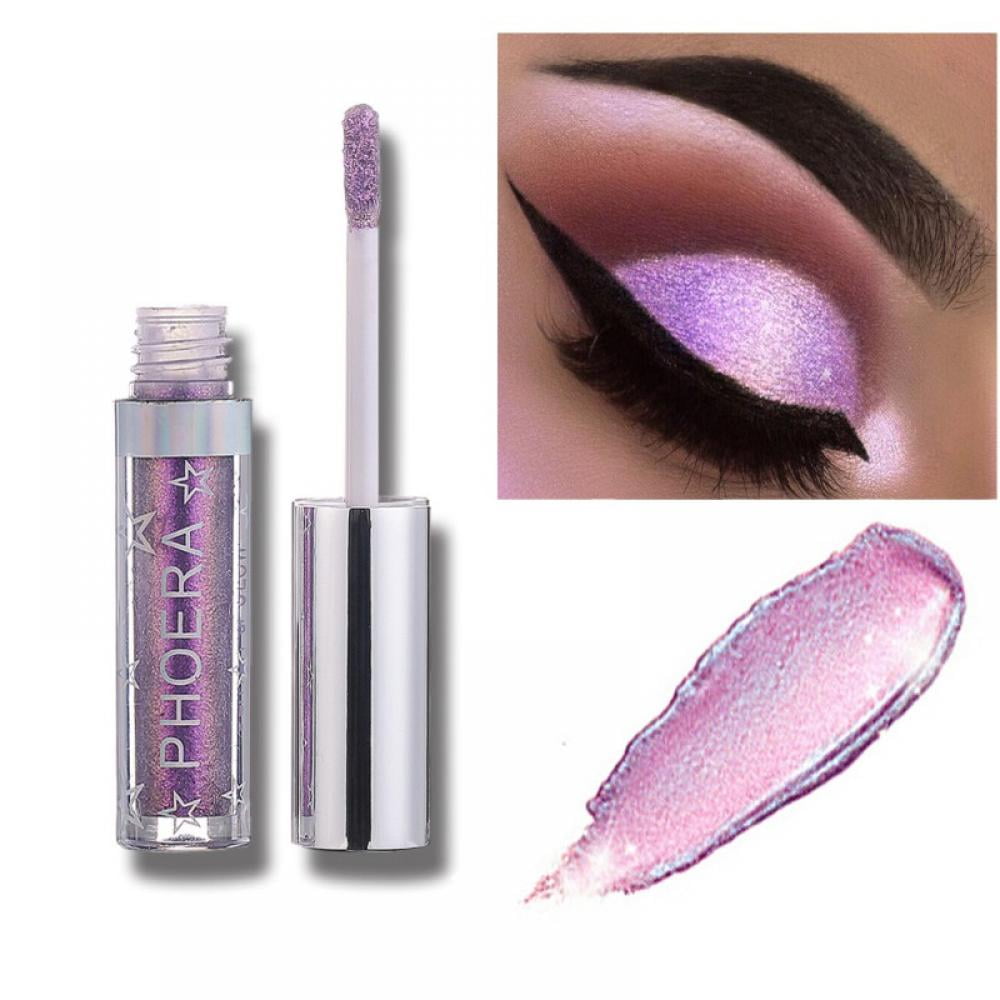 Norbi Liquid Eyeshadow 12 Colors Long Lasting Waterproof Shining