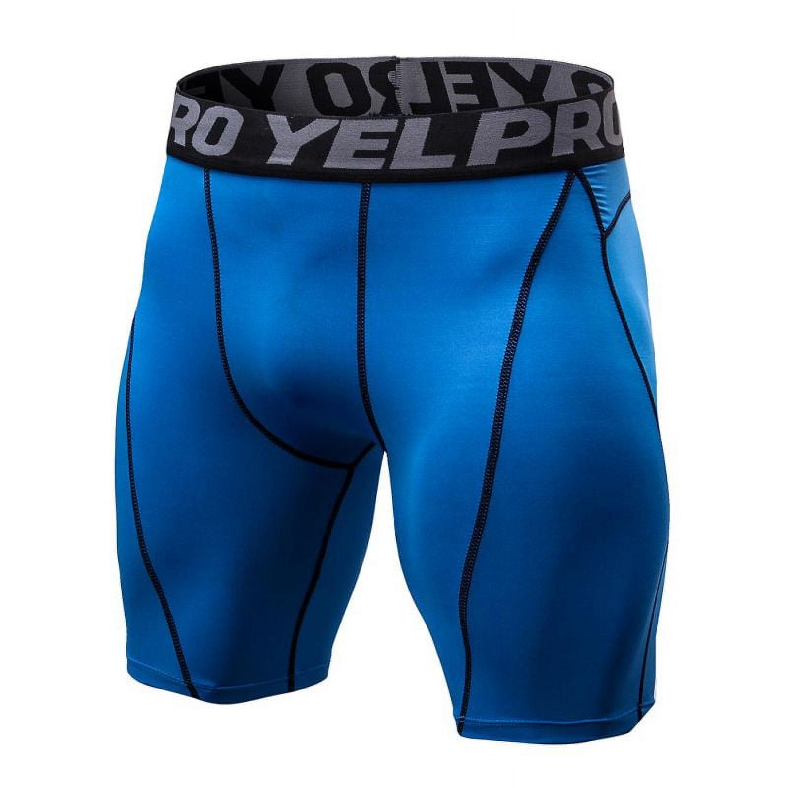 Norbi Mens Compression Shorts Summer Letter Print Shorts Bodybuilding ...