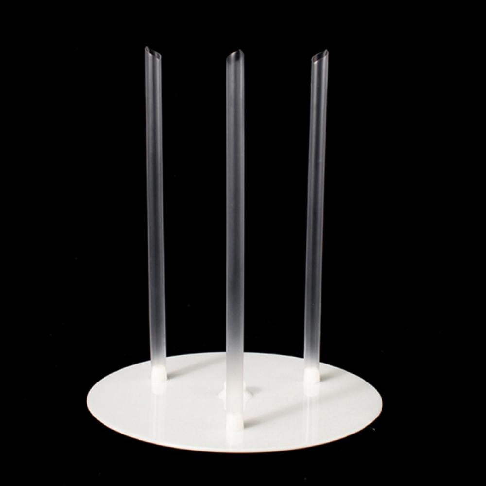 Norbi Multi-layer Cake Pillars Clear Hollow Stands Support Wedding ...