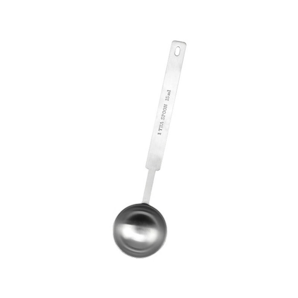 Norbi Stainless Steel Measuring Spoon Set, Long Handle Design for Dry ...