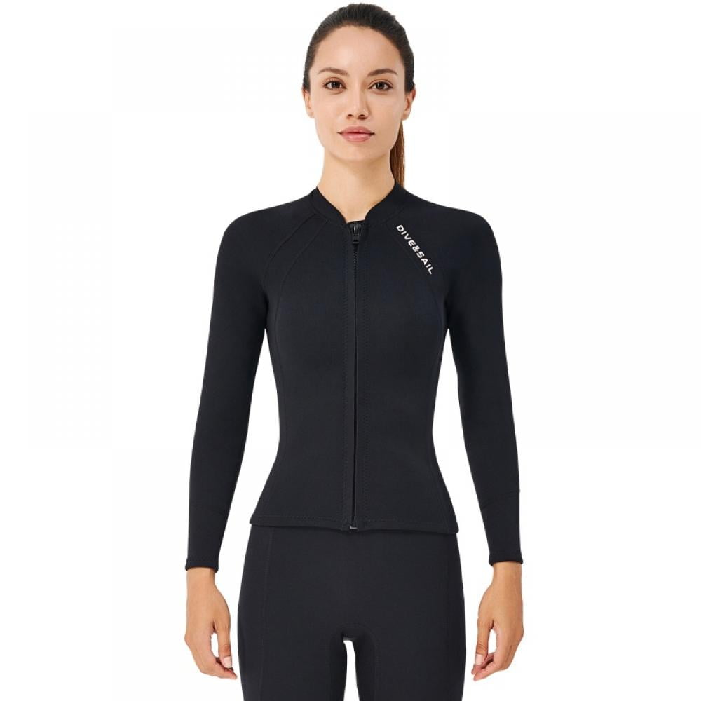 Norbi Ultra Stretch 2mm Neoprene Wetsuit, Front Zip Full Body Diving ...