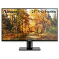 Norcent 27'' Monitor, 75hz Full HD 1080p, HDMI VGA, Wide Angle, Blue ...
