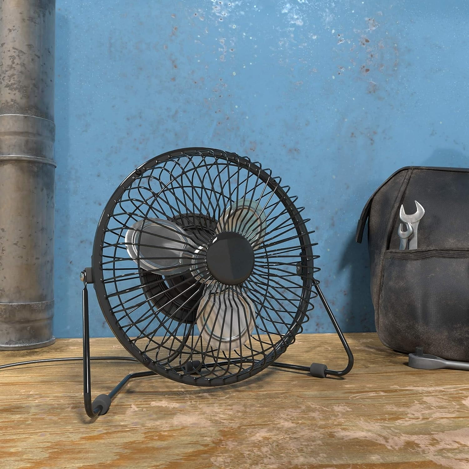 Norcent Best Comfort 6'' 2-Speed Oscillating Quiet Table Fan - Walmart.com