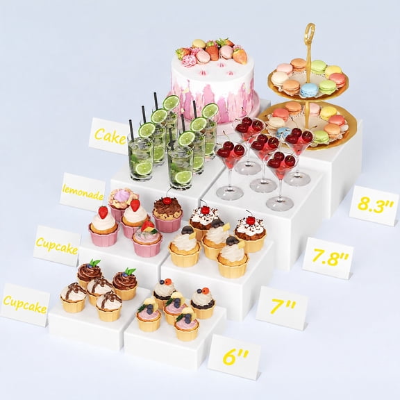 Plastic Risers Display