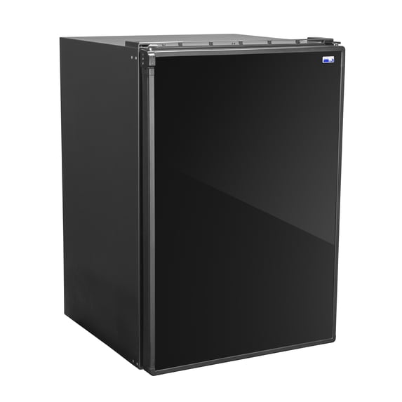 Norcold Combo 3.7 Cu. Ft. Single Door Refrigerator with Freezer, Black ...