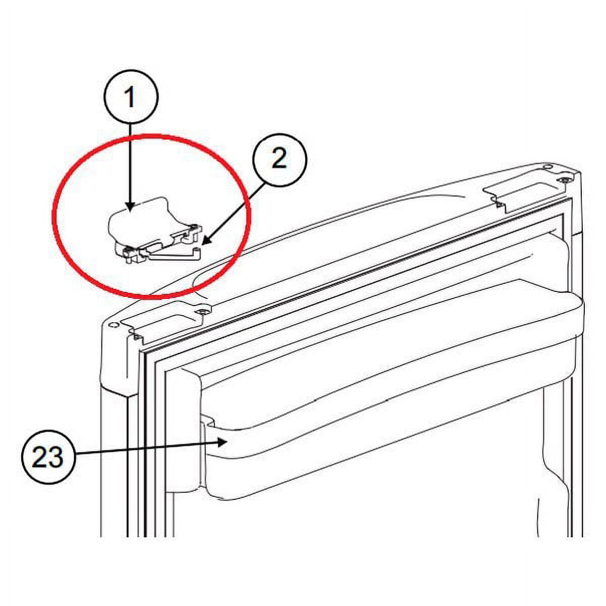 Norcold Refrigerator Door Latch - Replacement for N3104/N3150 - Walmart.com