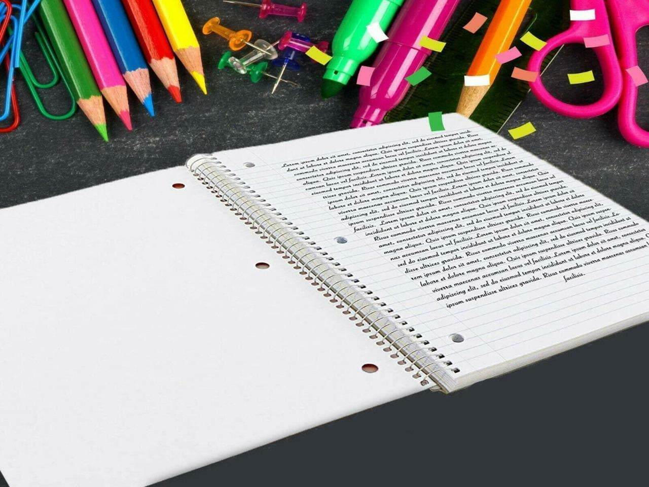 Norcom 1-Subject College Ruled Writing Notebook(Color Varies) -70 ...