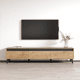 Nord 3K 73" Modern TV Stand, Entertainment Center for 80" TVs, Matte ...