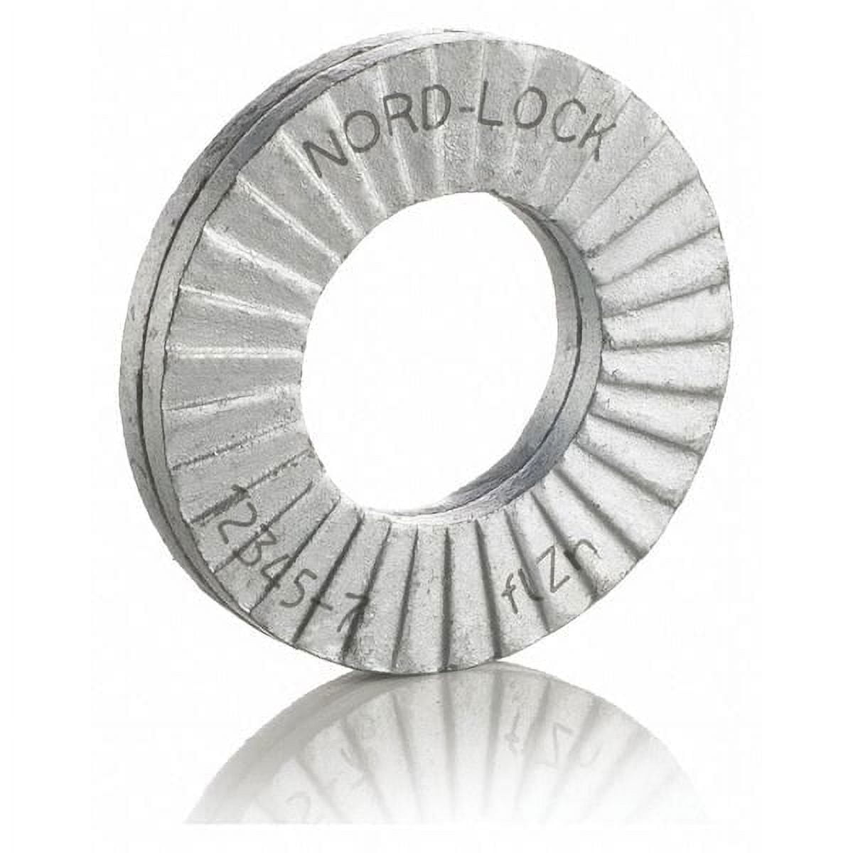 Nord-Lock Wedge Lock Washer, 3/8 in, PK10 1526 - Walmart.com