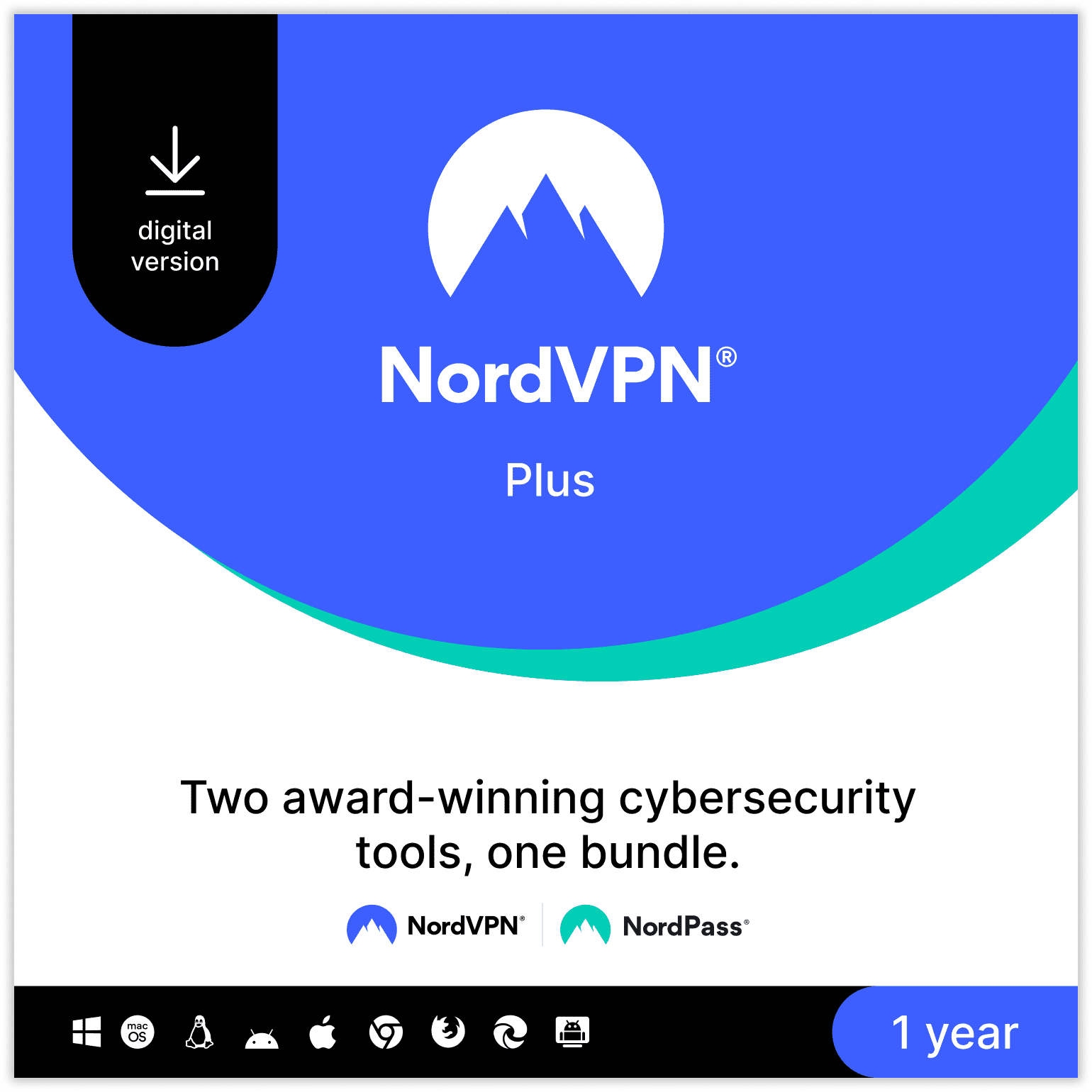 NordVPN Plus 1-Year Subscription 10 Devices (Digital Download ...