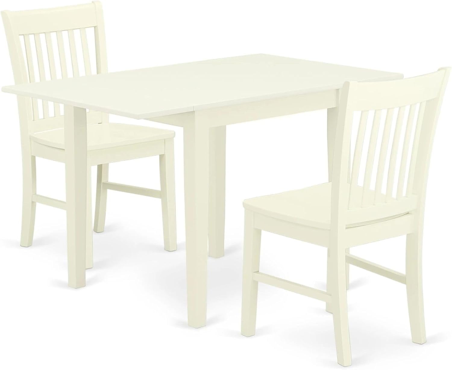 Norden 3 Piece Room Set Contains a Rectangle Kitchen Table with ...