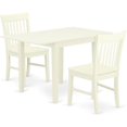 Norden 3 Piece Room Set Contains a Rectangle Kitchen Table with ...